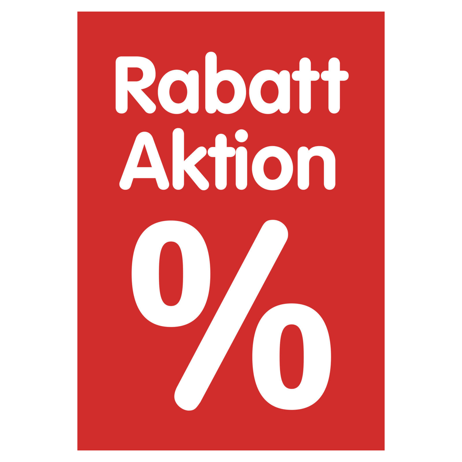 Plakat Rabatt Aktion % - Plakate DIN Format Räumungsverkauf & SALE ...